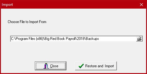 How To Setup Big Red Book Payroll, Payroll Software | Big Red Book